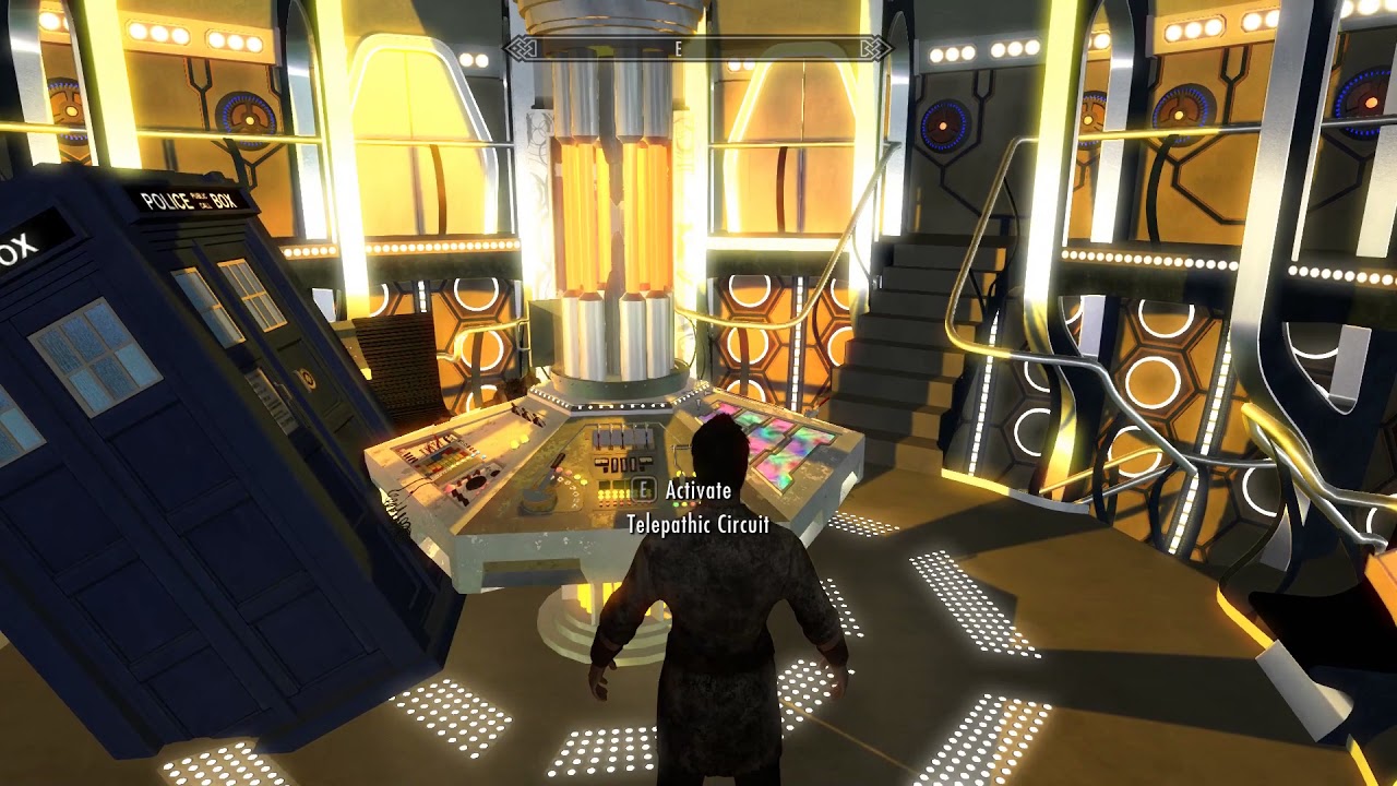 Skyrim : Doctor Who TARDIS PARADOX!!!! - YouTube