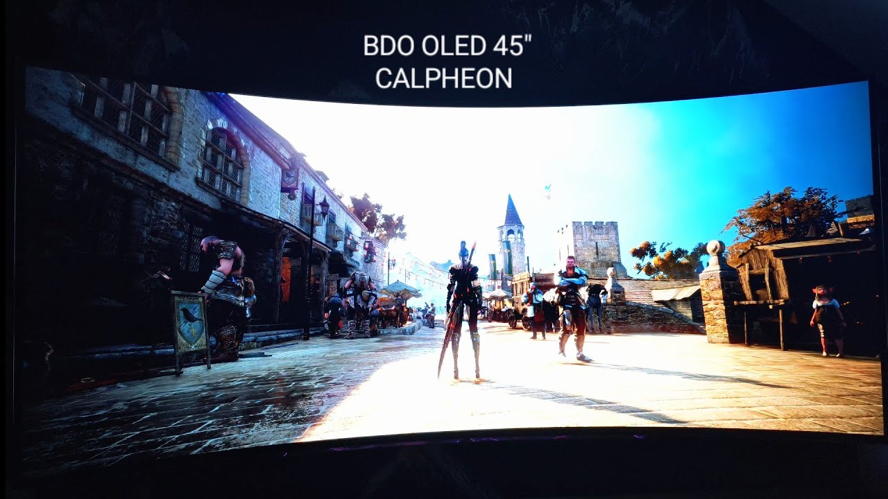 Black Desert Calpheon City OLED 45" - YouTube