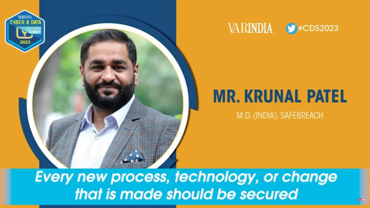 Every new process, technology, or change that is made should be secured ...