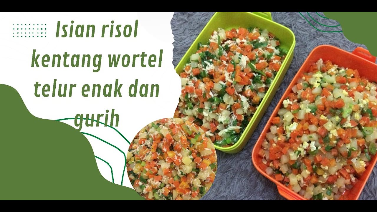 Risol sayur ekonomis | Part A isian risol - YouTube