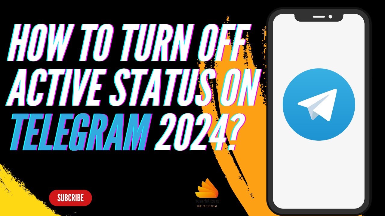 How to Turn Off Active Status on Telegram 2024? - YouTube