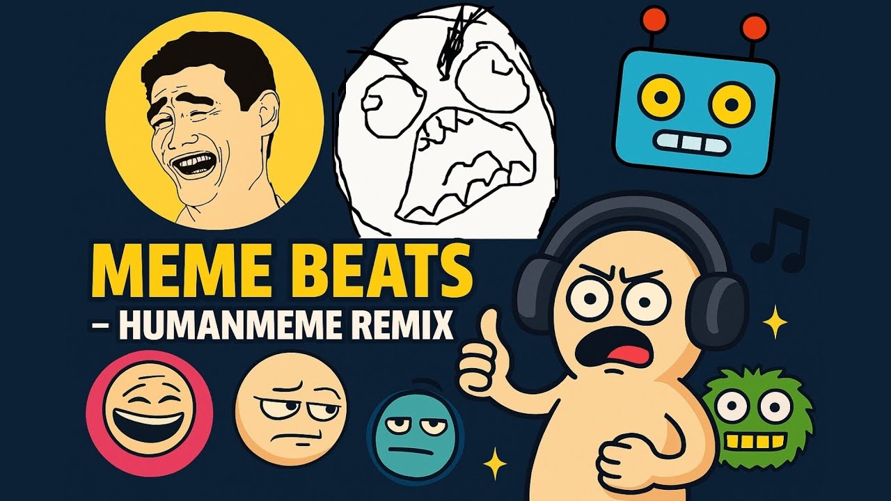 😂🎧 Cute Monster Band – Human Meme Remix | Meme Beats Madness! 🤯 - YouTube