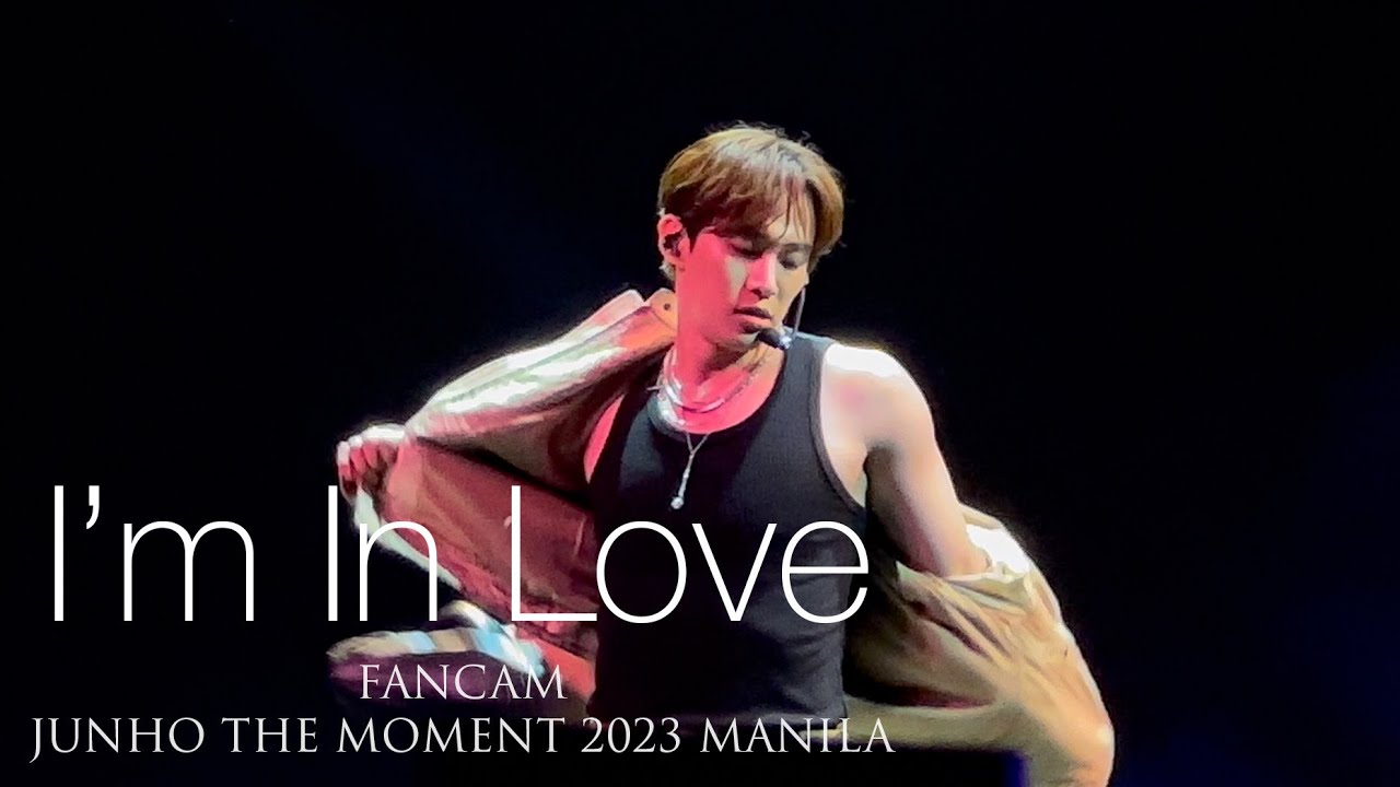 [직캠] JUNHO FANCAM '준호 (From 2PM) - I'm In Love' [JUNHO THE MOMENT 2023 ...