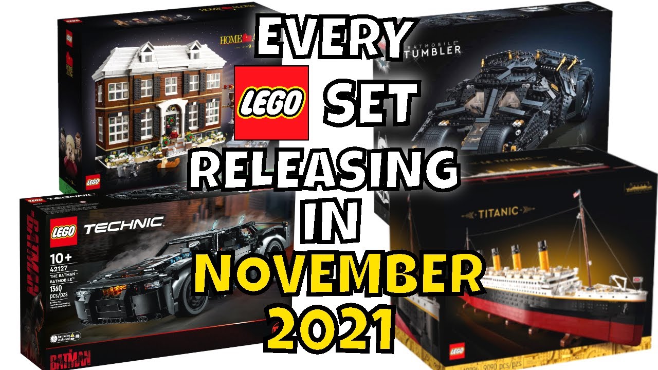 ALL LEGO Sets Releasing in November 2021 | Batman Sets + Two HUGE ...