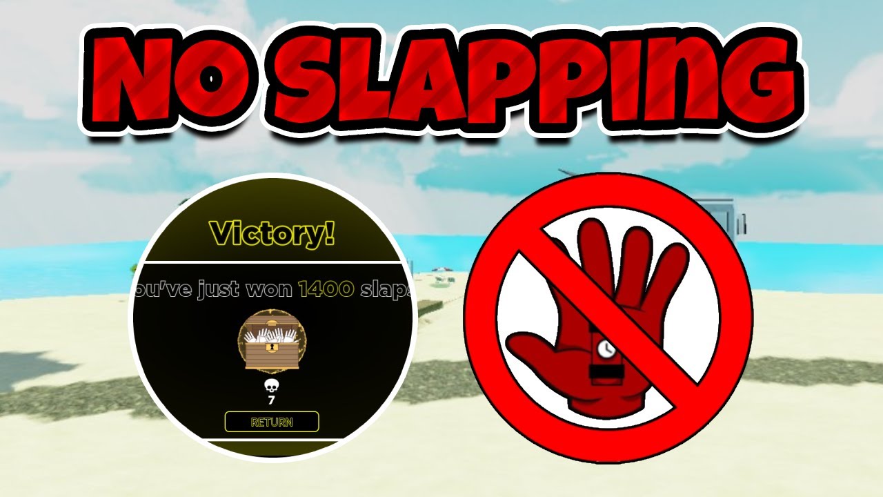 Can I WIN Slap Royale WITHOUT Slapping? - YouTube