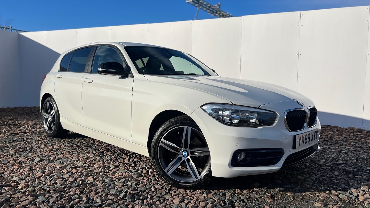 68 Plate BMW 1 Series 1.5 116d Sport 5dr Auto @FrasersCars - YouTube