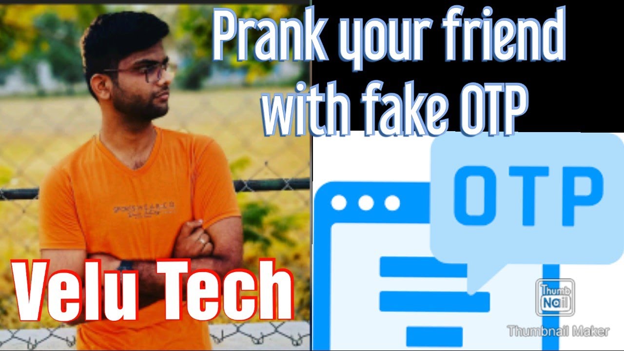 OTP prank 100 % working| How to sent fake otp's to your friend (Tamil ...