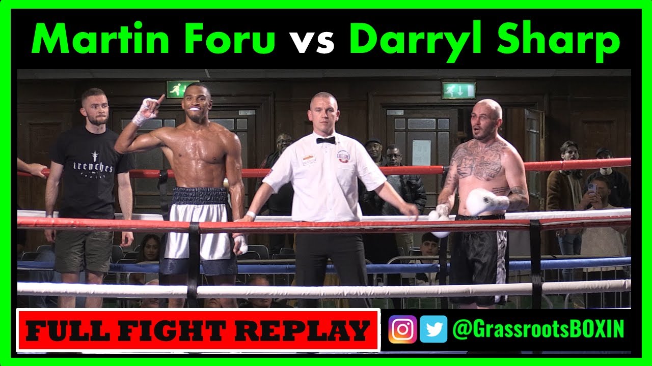 Martin Foru vs Darryl Sharp - FULL FIGHT - TM14 & Mo Prior Promotions (03/06/23) - YouTube