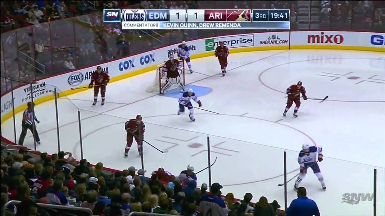 NHL 2014 12 16 Edmonton Oilers vs. Arizona Coyotes - YouTube