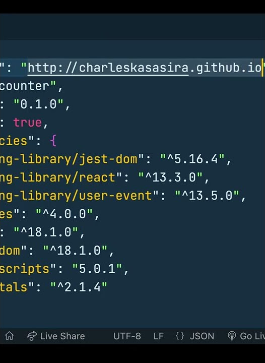 Host your React App for free with GitHub Pages #short #react #github ...