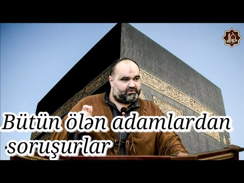 Bütün ölən adamlardan soruşurlar - Axund Azər