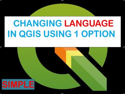 How to change language of Qgis 3,28 | Easy Solution - YouTube