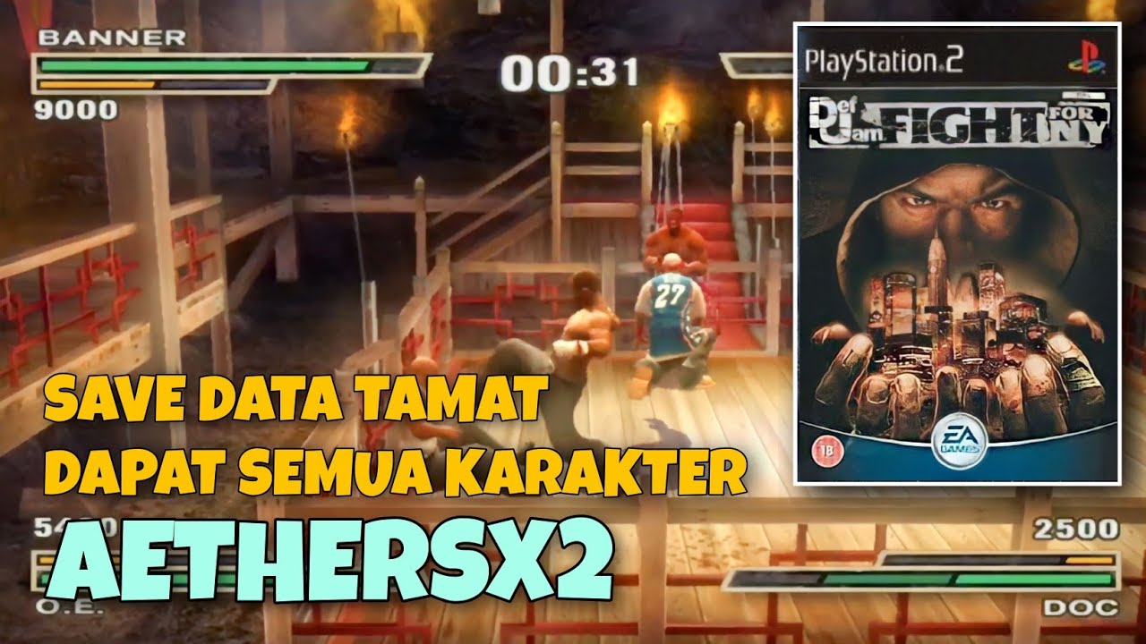 Def Jam - Save data tamat (Aethersx2) - YouTube