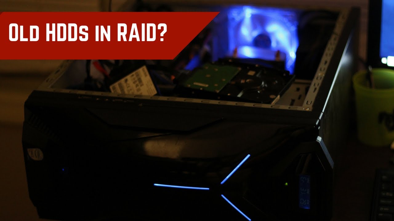 Old Hard Drives: Useful to Repurpose in RAID? - YouTube