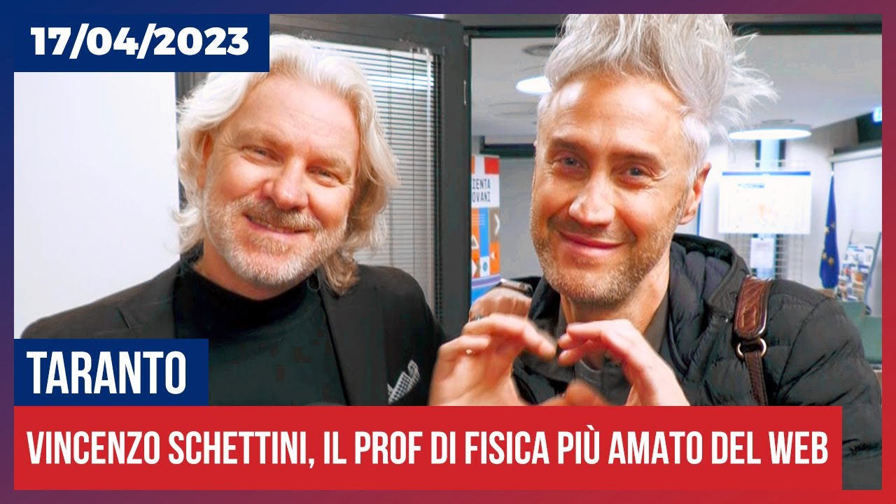 Taranto - Vincenzo Schettini, il prof di fisica più amato del web (17 ...