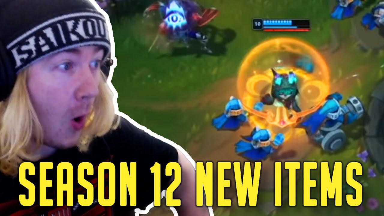 All new season 12 items and changes full guide - YouTube