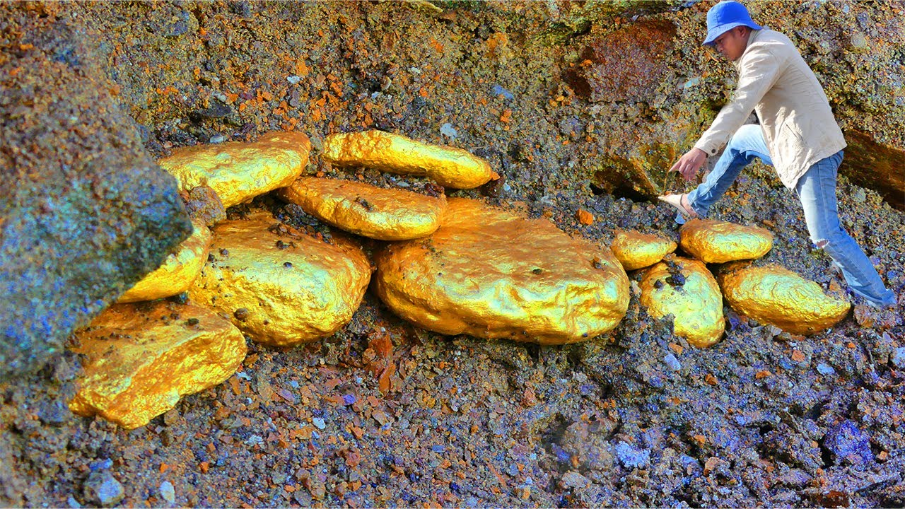 World's greatest treasure: Gold crystals and gemstone | FULL ...