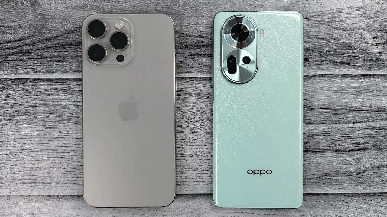 iPhone 15 Pro Max vs Oppo Reno 11 5G - YouTube