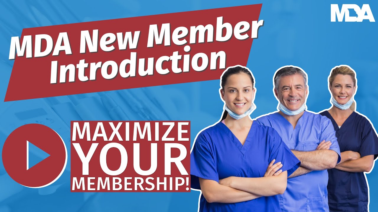 MDA New Member Benefits - YouTube