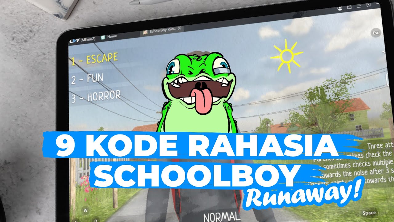 9 KODE RAHASIA SCHOOL BOY RUN AWAY | BIKIN MAIN LEBIH MUDAH TAMATNYA ...