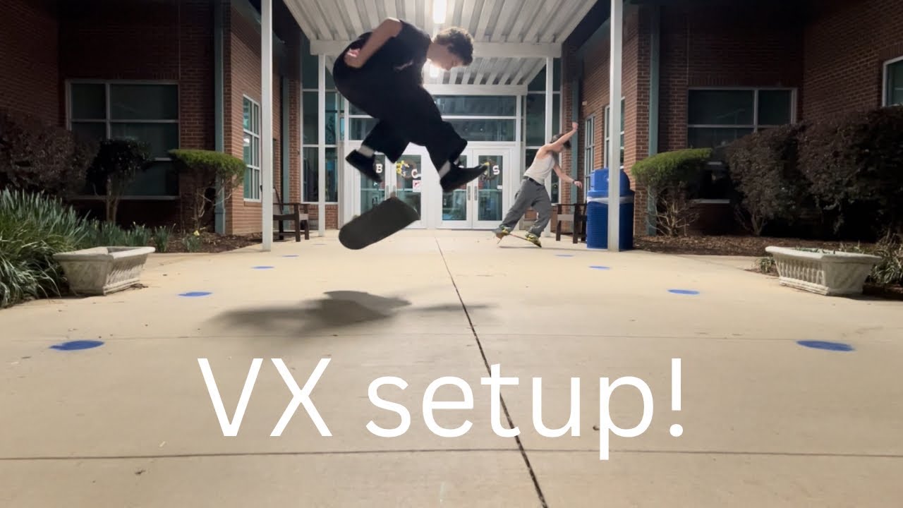 santa cruz vx setup (skating and climbing on roofs) - YouTube