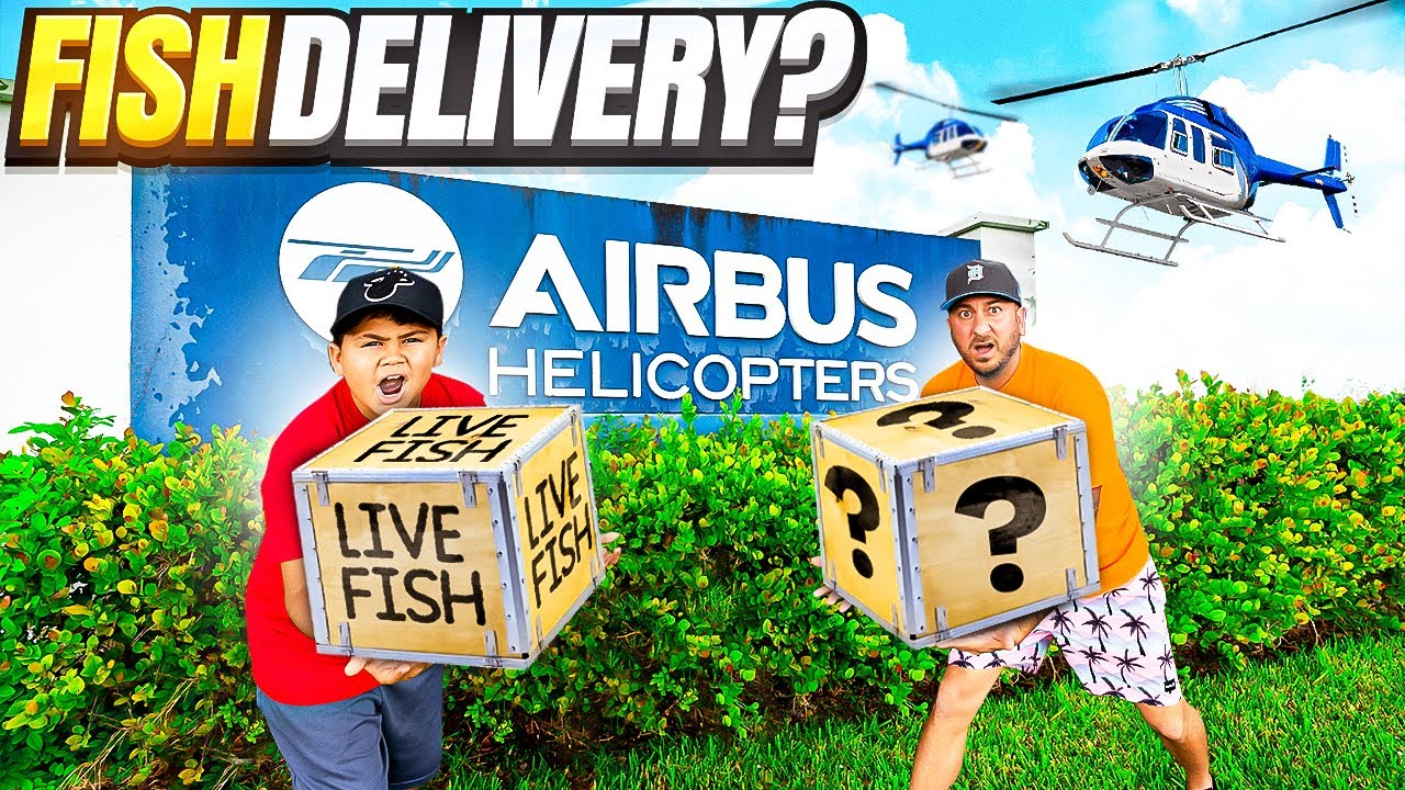 RECEIVING A TOP SECRET FISH DELIVERY FROM ACROSS THE COUNTRY!! - YouTube