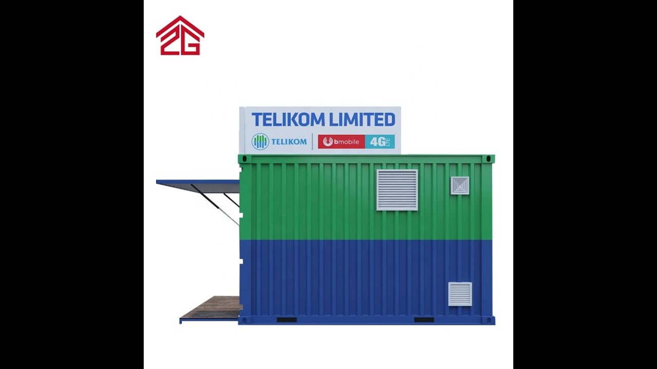 DIY 20ft small shop container house - YouTube