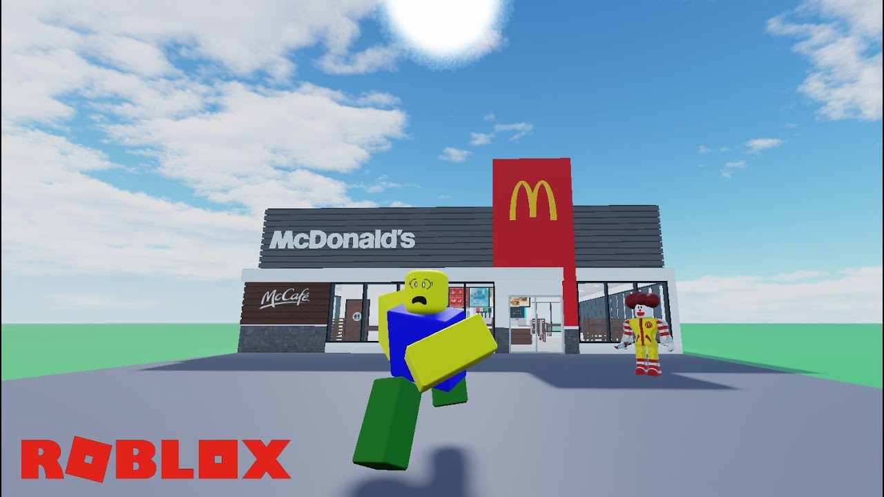 Escaping A McDonalds in Roblox!(Roblox Journeys) - YouTube