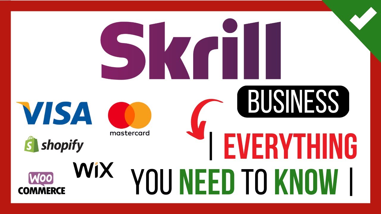 ️ SKRILL BUSINESS Account FULL Review: 【 💲 GET PAID Globally 】 Payment Gateway Solution Shopify ...