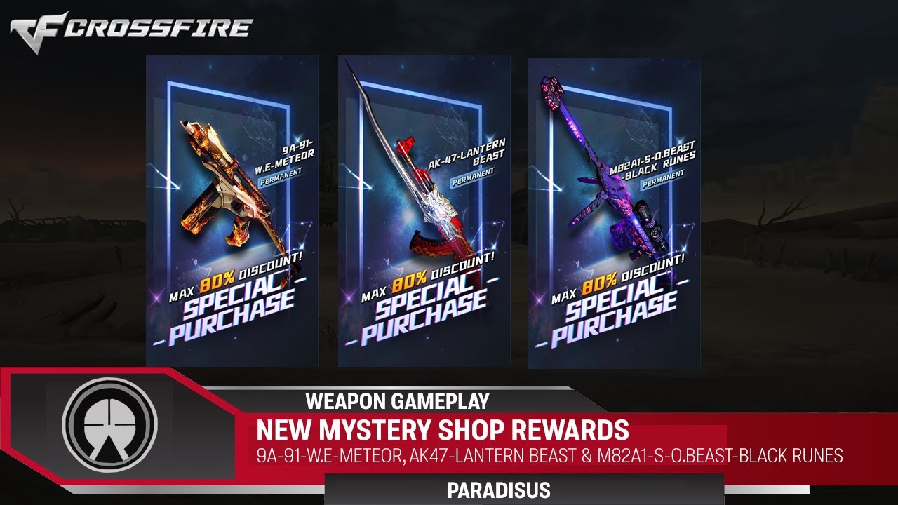 [CrossFire PH] Mystery Shop Auralite Rewards (Gameplay) - YouTube