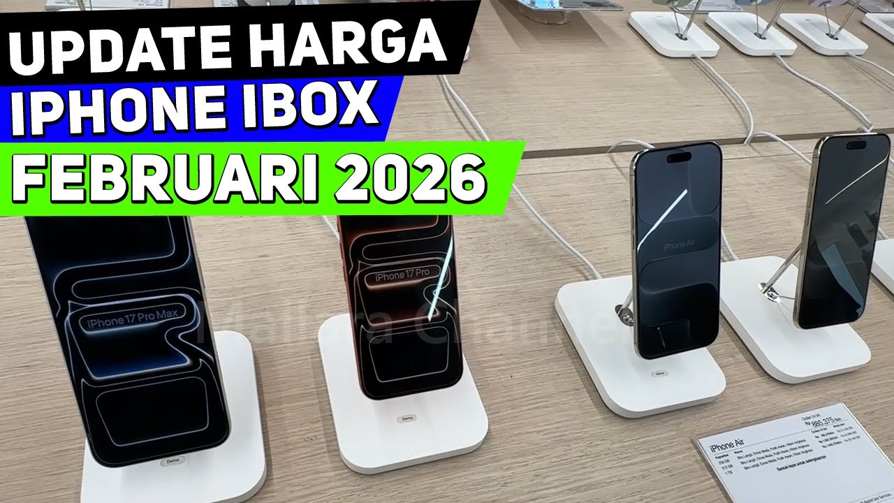 Update Harga iPhone iBox Februari 2026 - YouTube