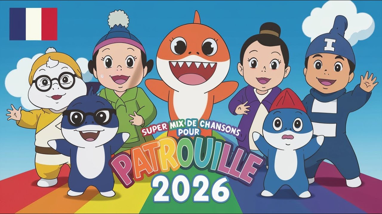 🐔 Trois Petits Canards 🦆 – Comptine Animaux Classique 🎵 bébé requin 🧒 ...