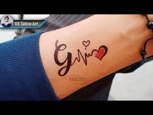 G Name Tattoos 160+ Letter G Tattoo Designs Pic Stock Illustrations,