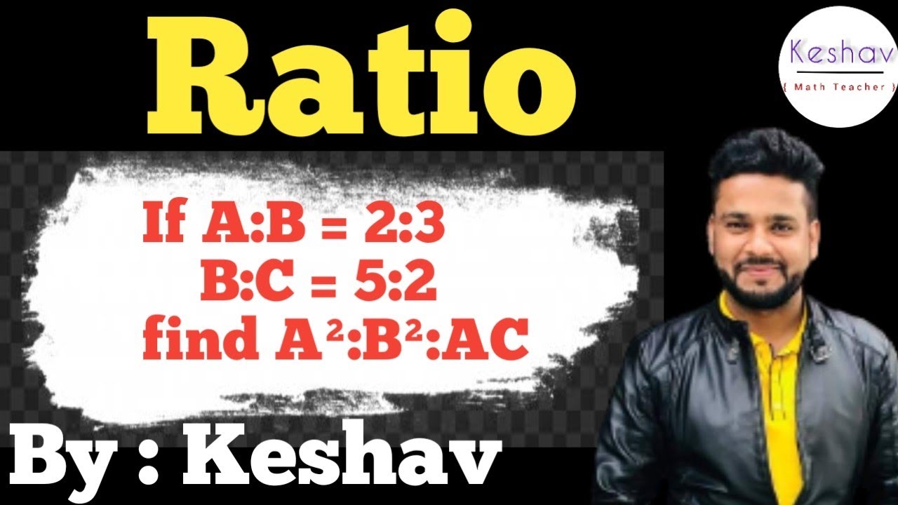 Ratio Short Trick | Ratio Question by Keshav Sharma #mathematician # ...
