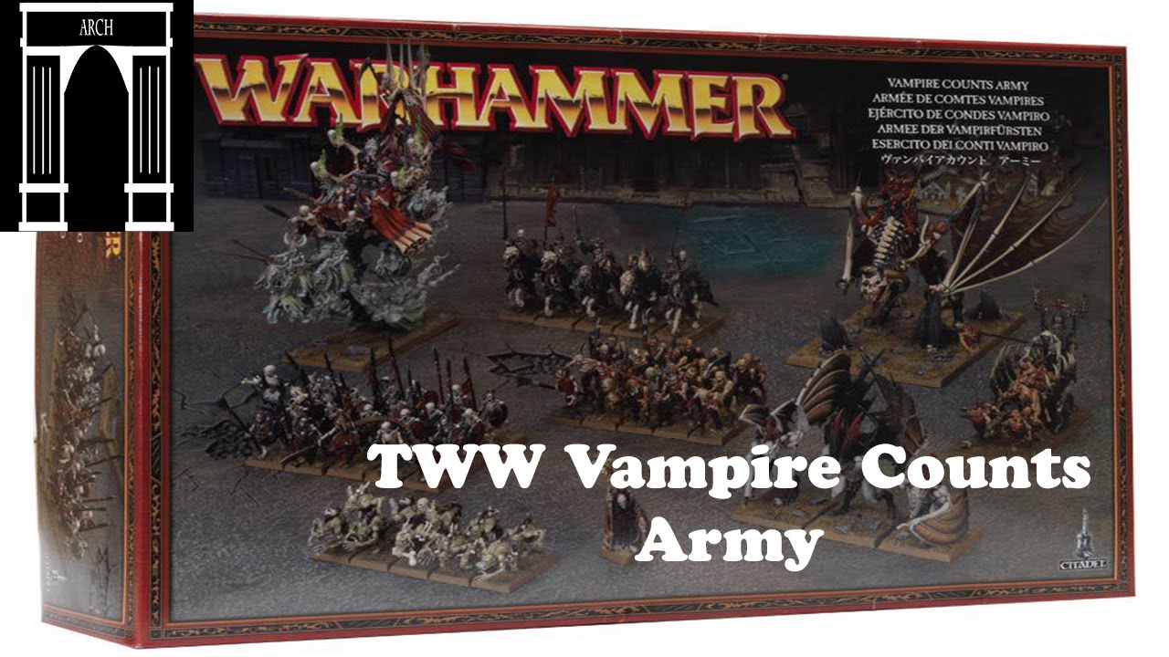 Total War:Warhammer Factions Vampire Counts Army - YouTube