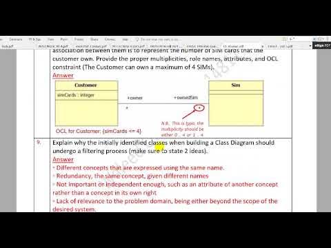Class-Object Diagrams - YouTube