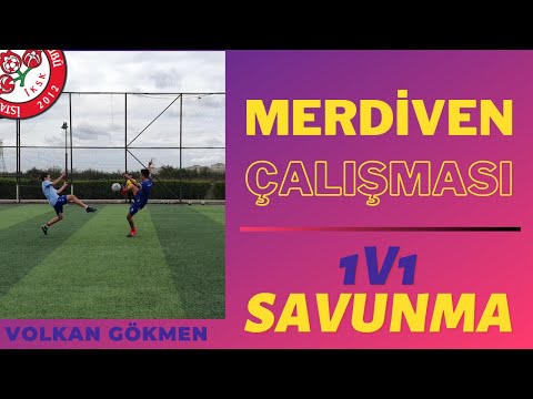 FUTBOL DA MERDİVEN ÇALIŞMASI ve 1vs1 SAVUNMA ANTRENMANI
