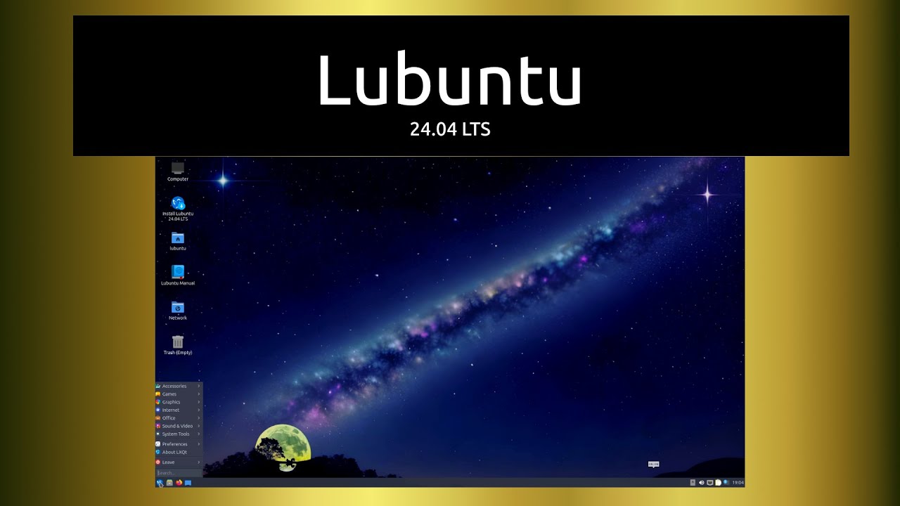 Quick overview of Lubuntu 24.04 LTS - YouTube