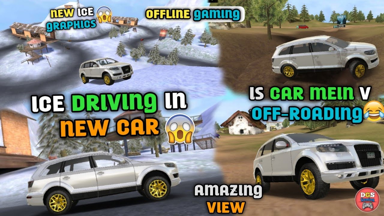 Ice Driving In New Car 💥 || New Ice Graphics 🔥 || Off-roading Gameplay ...