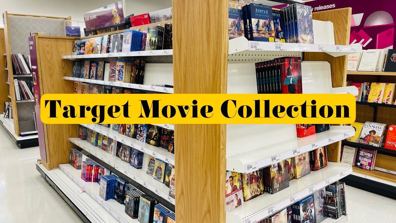 TARGET LATEST MOVIE DVD COLLECTION - YouTube