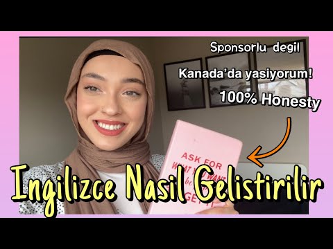 İngilizce Nasıl Geliştirilir? *Hızlı ve etkili* Kanada Ingilizcesi?