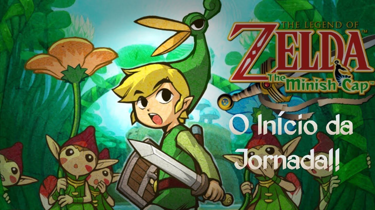 The Legend Of Zelda The Minish Cap Pt Br Gba - EDUCA