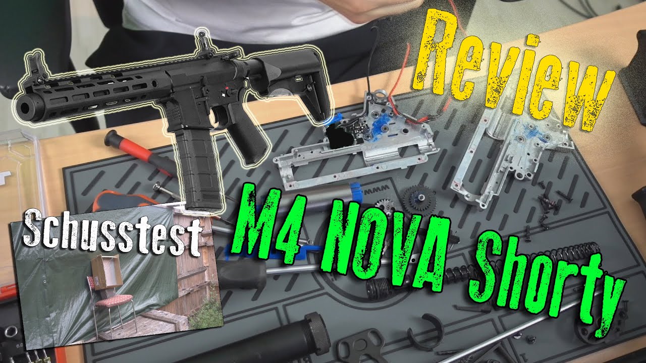 Begadi Sport M4 "NOVA" SHORTY S-AEG mit Begadi CORE EFCS / Mosfet ...