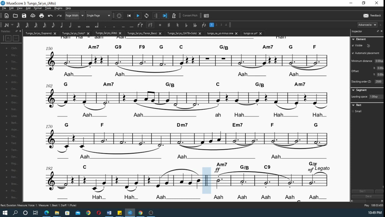 Tungo Sa'yo ALTO - YouTube