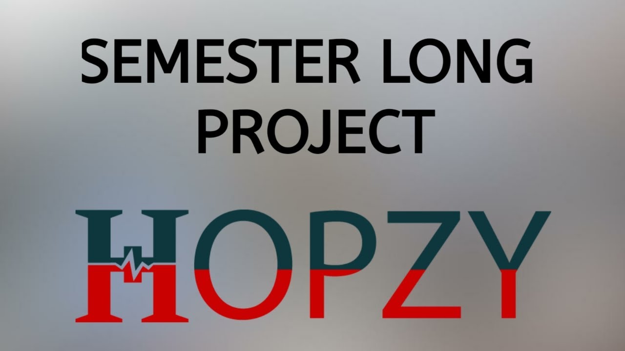 Semester long project - YouTube