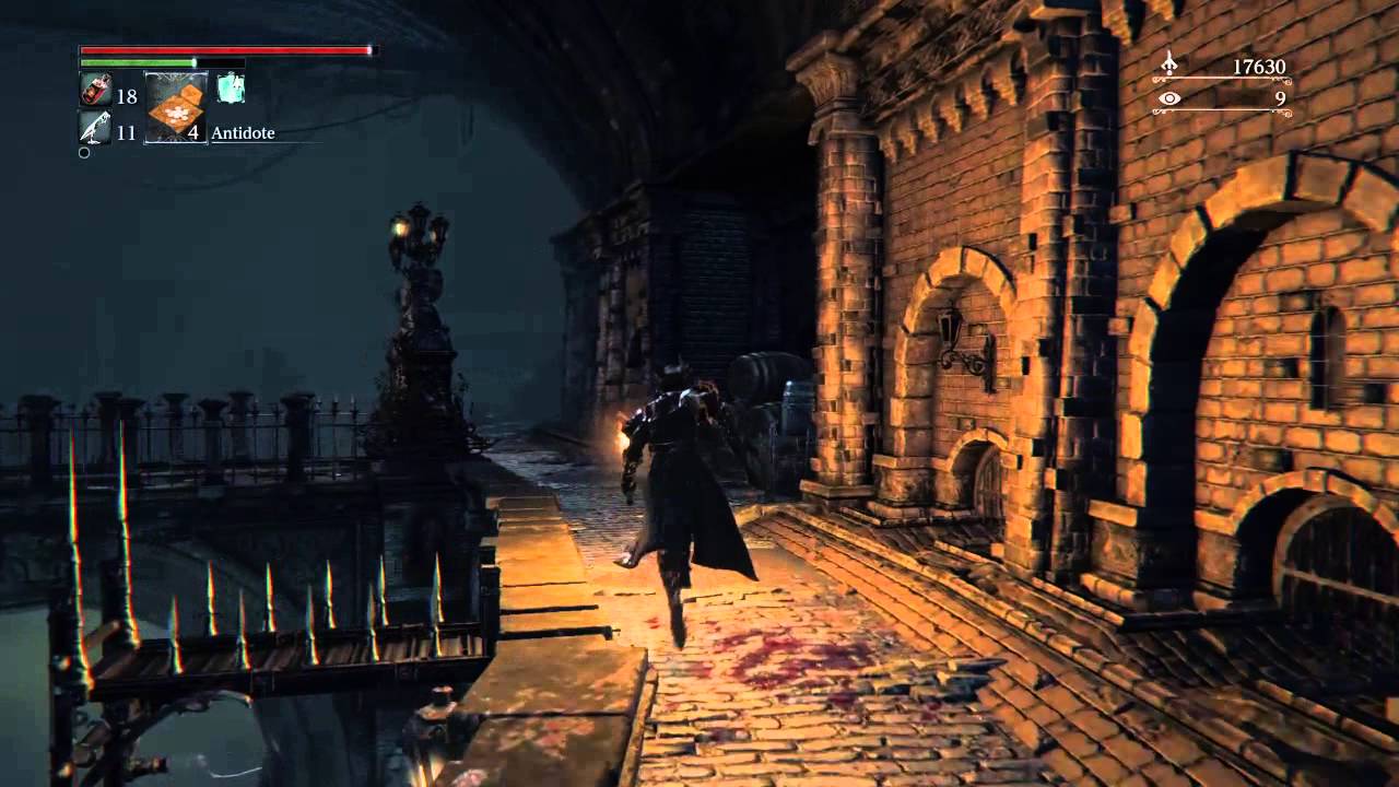 Bloodborne : Central Yharnam Shortcut and Boss - YouTube
