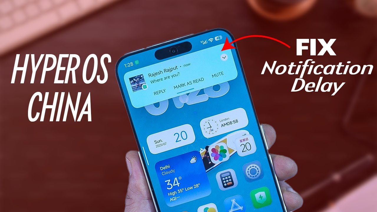 FIX Notification Delay in HyperOS (China) – Do THIS Now! ⏰ - YouTube