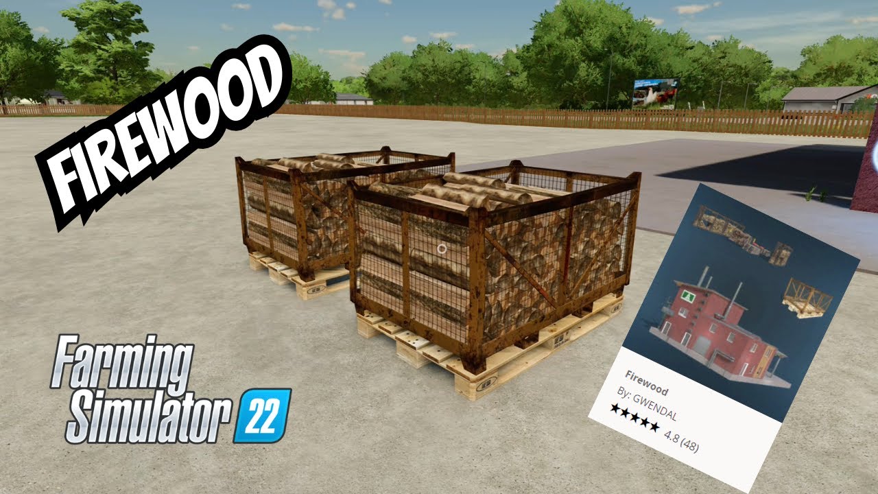 Firewood, Is It Worth It? - Farming Simulator 22 XBOX - YouTube