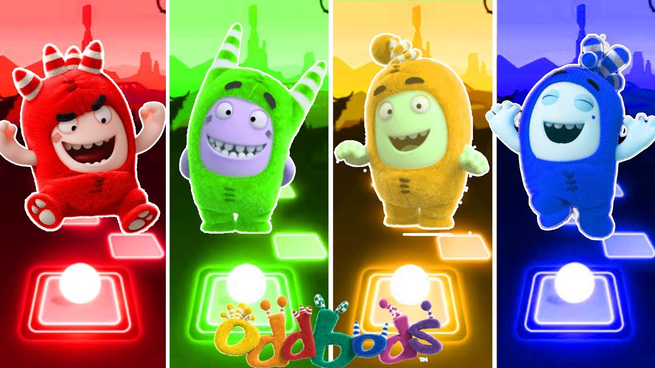 Oddbods Family 🎶 Newt 🎶 Zee 🎶 Bubbles 🎶 Slick 🎶 Fuse 🎶 Jeff 🎶 Pogo ️ ...