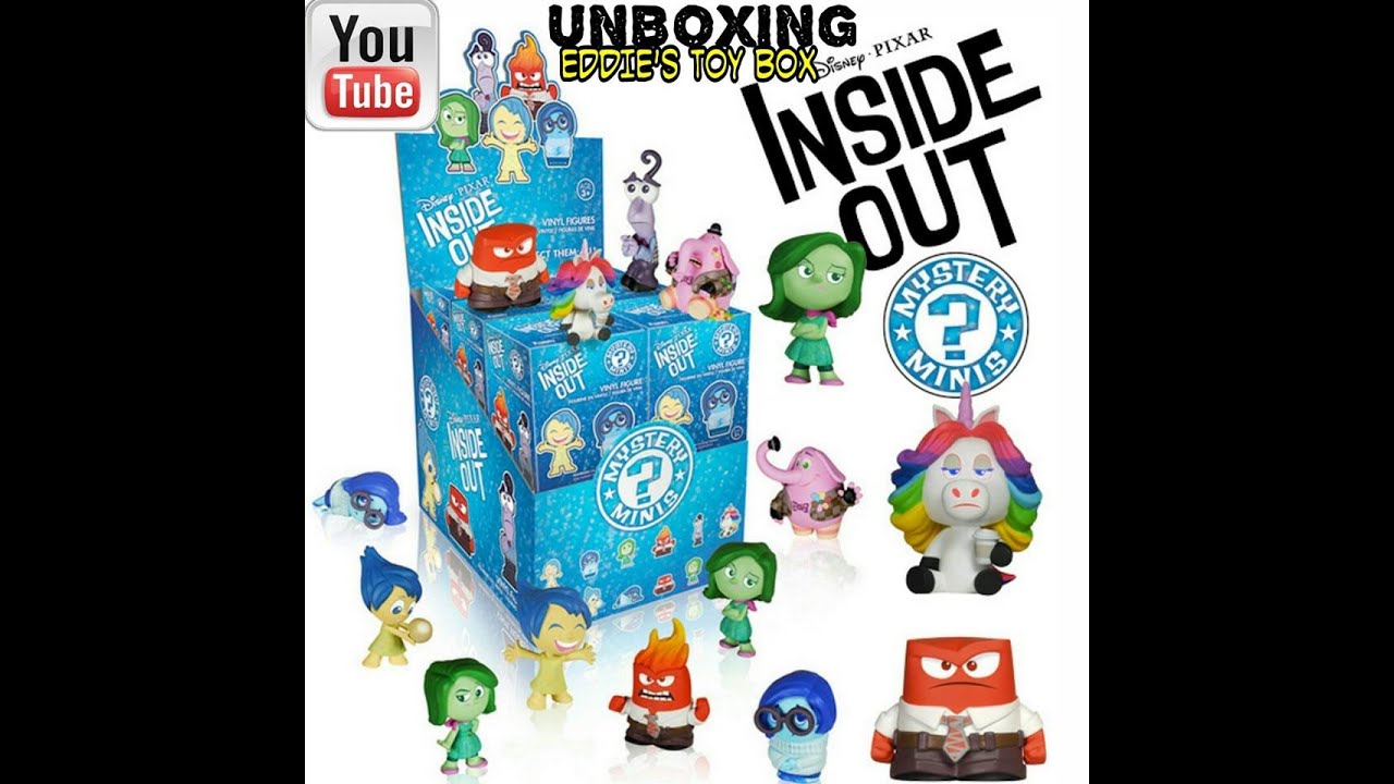 Disney Pixar Inside Out: Unboxing Funko Mystery Minis Pt 1! Hot Topic ...